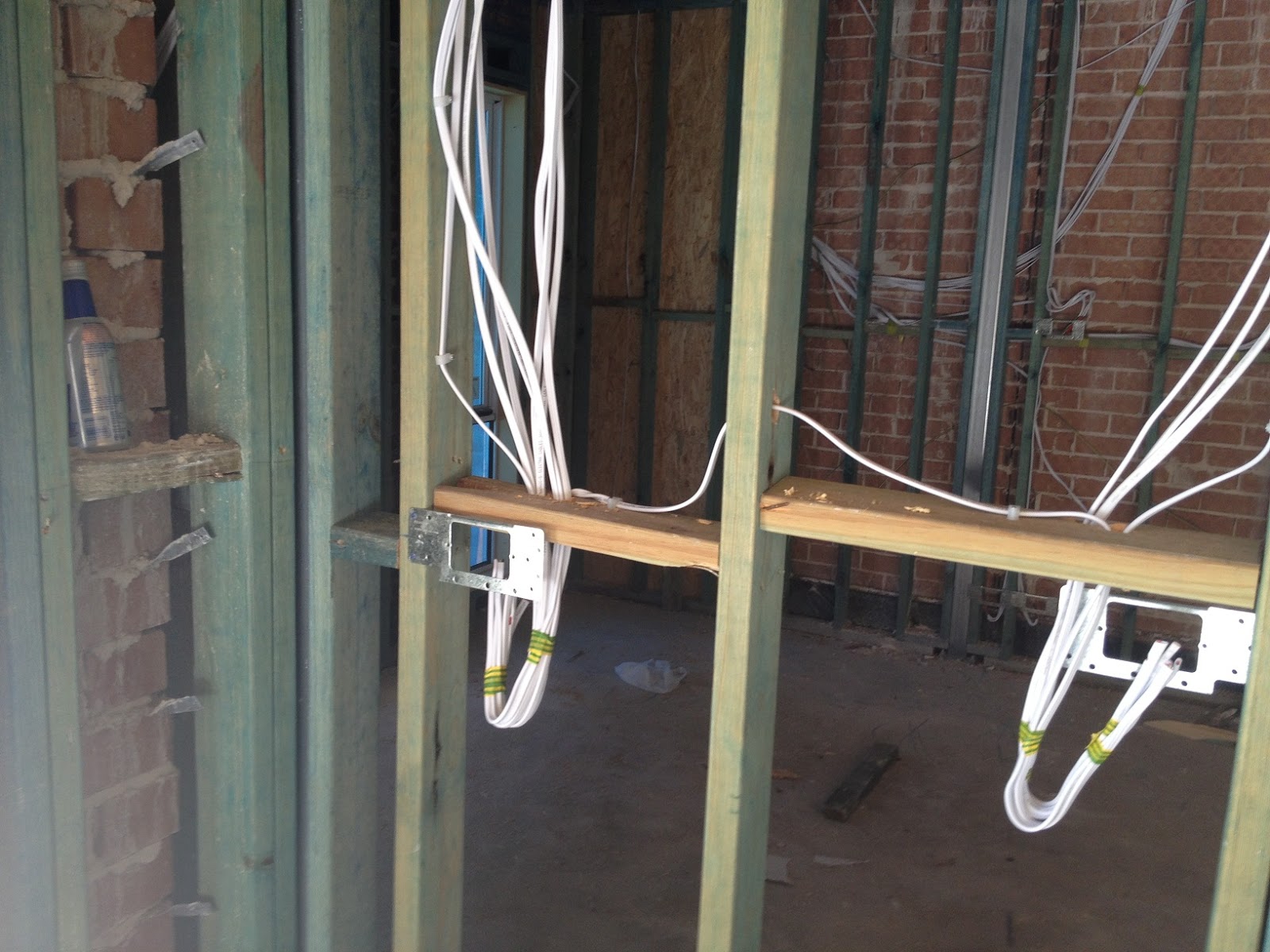 New Lindfield House: Electrical rough-in done, roof tomorrow