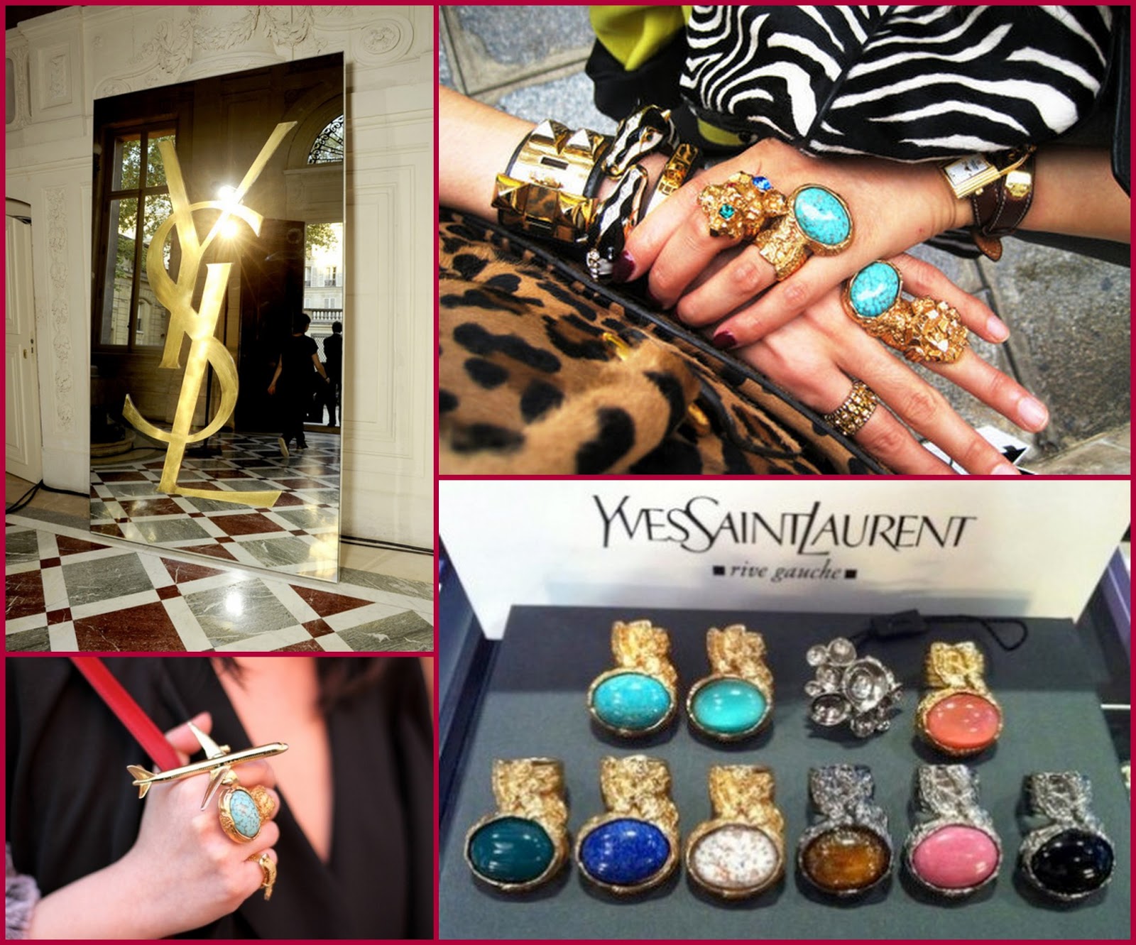 ROXOLANA: The YSL Arty'n Color Ring