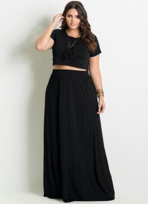 Fofinha Simpática: Dicas plus size!!Como usar vestidos e saias longas!!