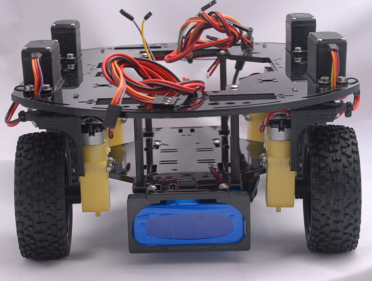 Andromina robot V.2.0: El robot y su batería. Como diseñar un buena plataforma robotica para ...