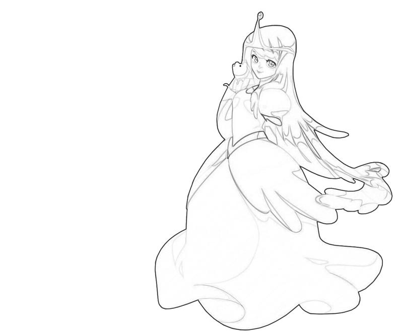 Princess Bubblegum Coloring Pages Coloring Pages
