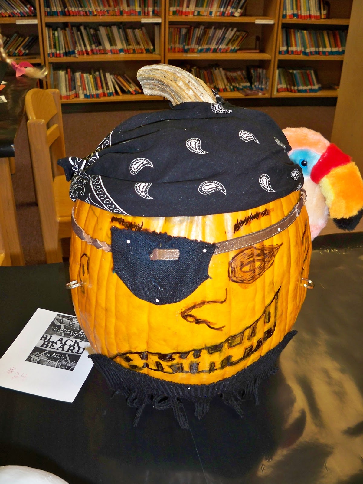 HCES Library: Pumpkin Character Contest