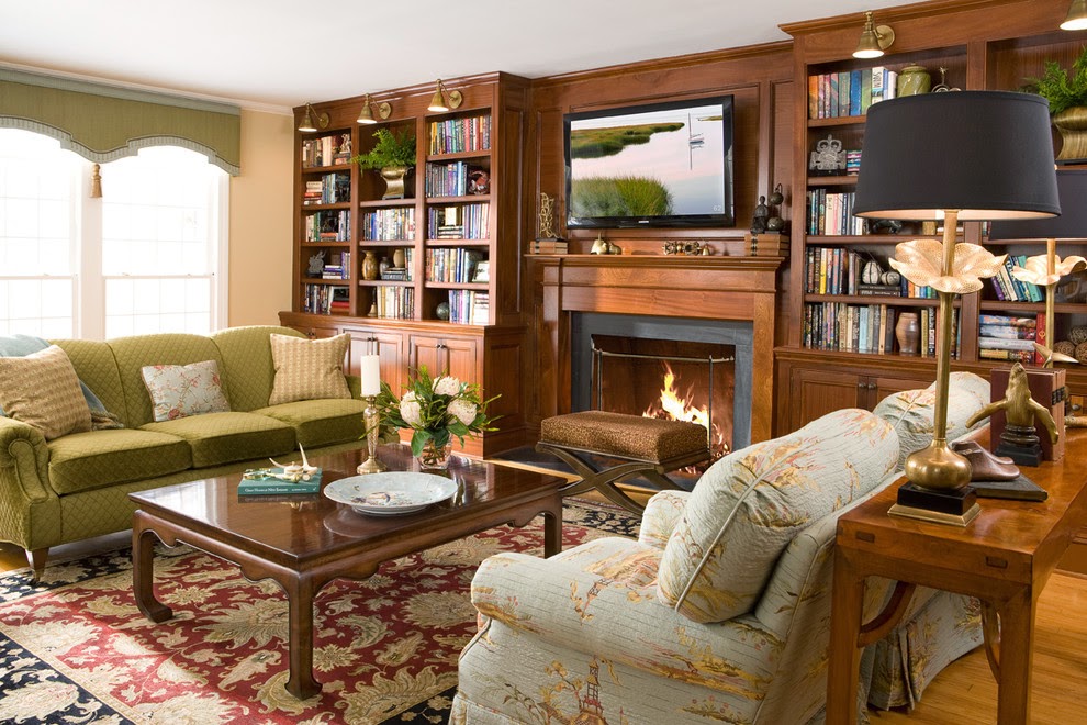 Rugs Decoration: Living Room Decoration Style With Traditional Area Rugs