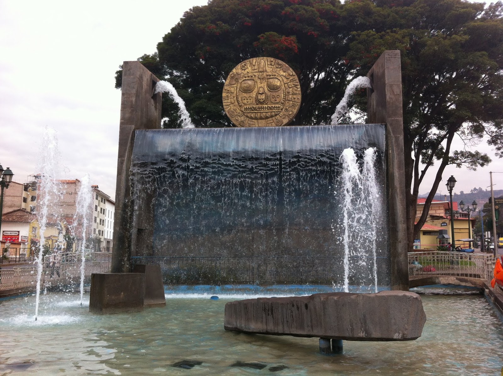 guia Cusco Peru: Parque Orellana o Paccha del Cusco Centro Historico