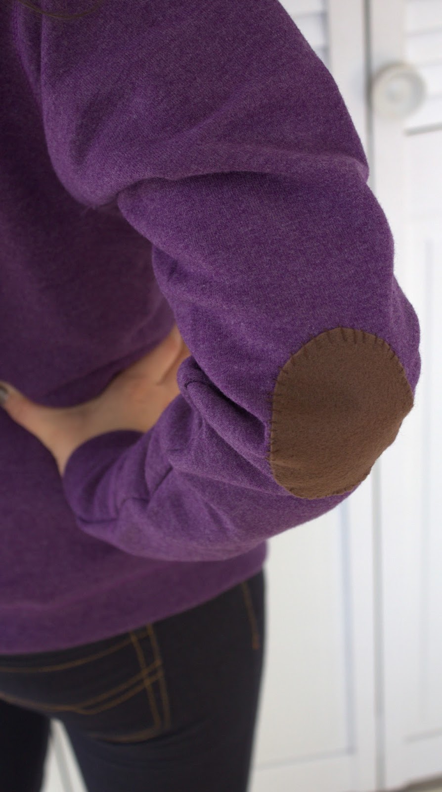 Distractions: Simple DIY Elbow Patches