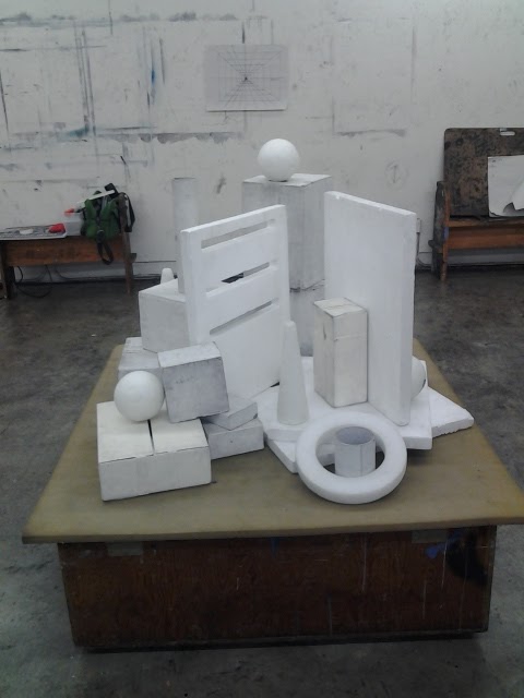 Basic Drawing 1: Still Life - Cubes, Spheres, Cones, and Cylinders