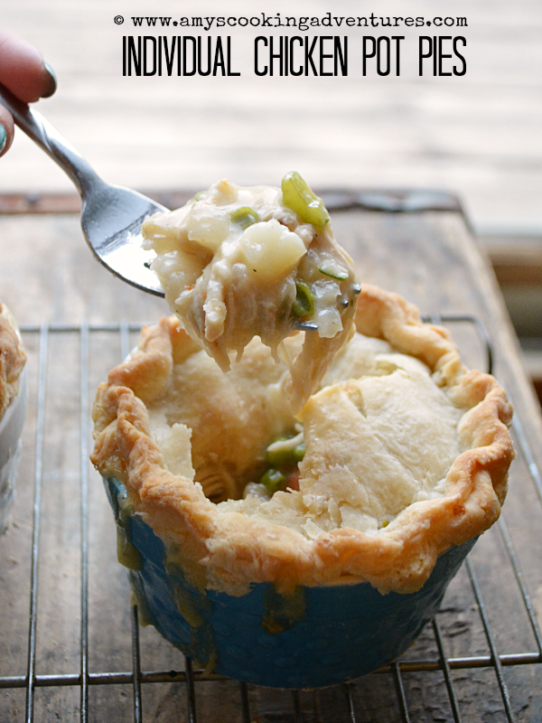 Individual Chicken Pot Pies