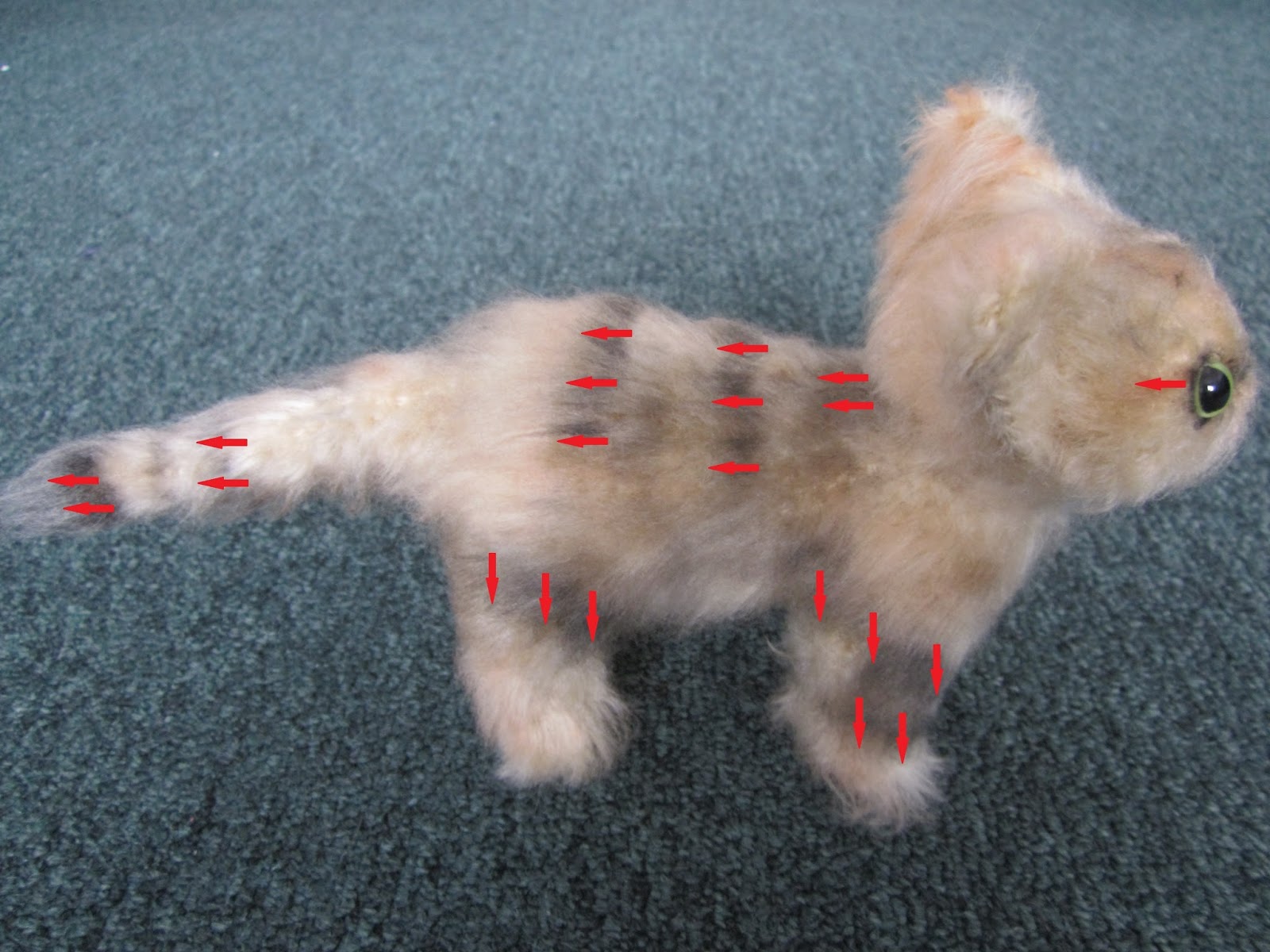 Primarily Patterns: Tabby Stripes Tutorial