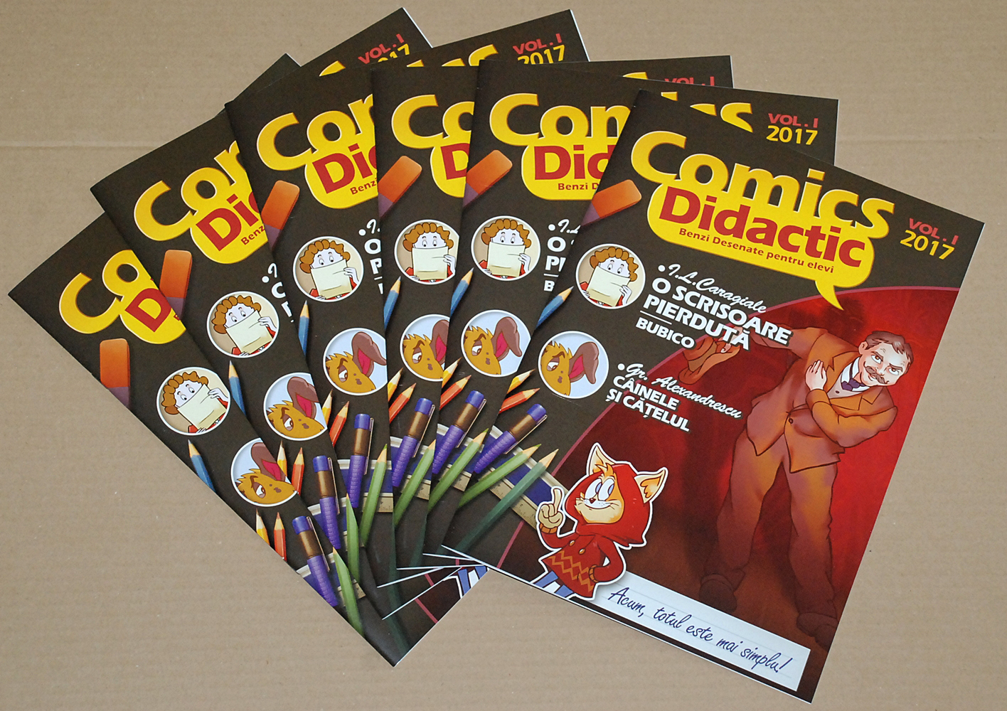 COMICS DIDACTIC- Benzi desenate pentru elevi