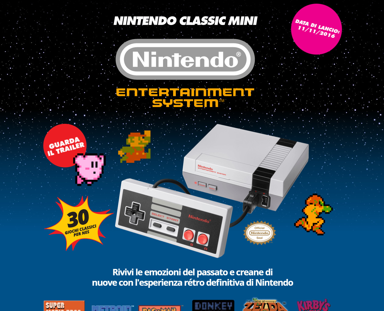 lowcuras: Nintendo Classic Mini in arrivo a novembre!