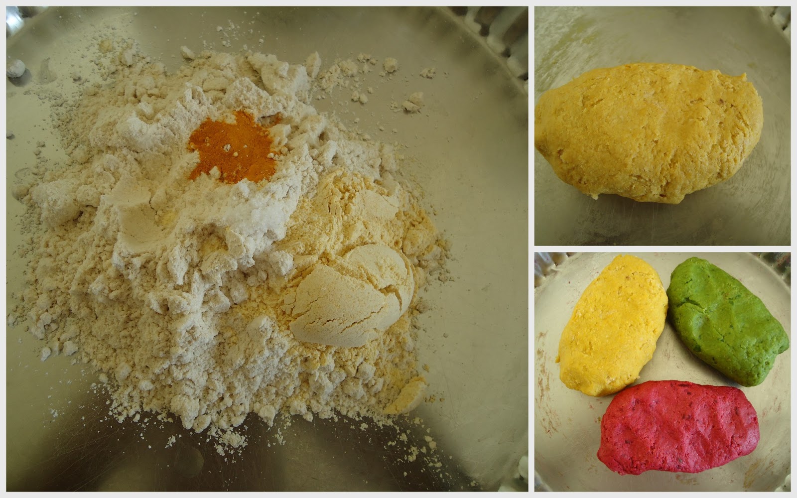 Tri Colour Puri Recipe | Tri Color Poori Recipe ~ Kiran's Food corner