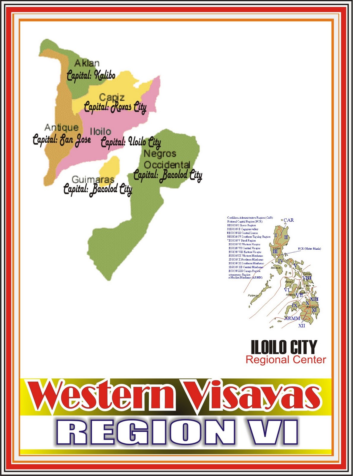 Map Of The Philippines Region 6 Western Visayas Redga - vrogue.co