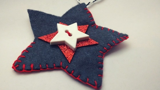 Christmas Felt Star