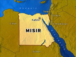 Mısır Haritası ~ Ülke Haritaları