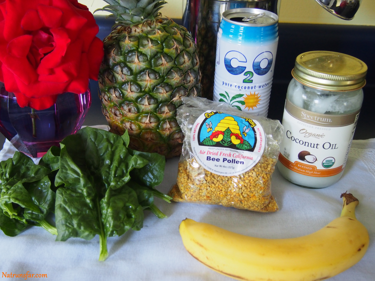 Natrunsfar: Bee Pollen smoothies!