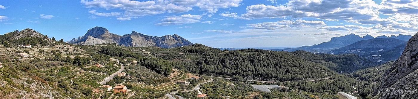 Foto's en korte verhalen uit Spanje: Coll de Rates.