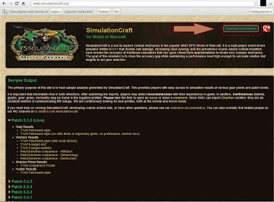 World Of War Krag: Como usar Simulationcraft