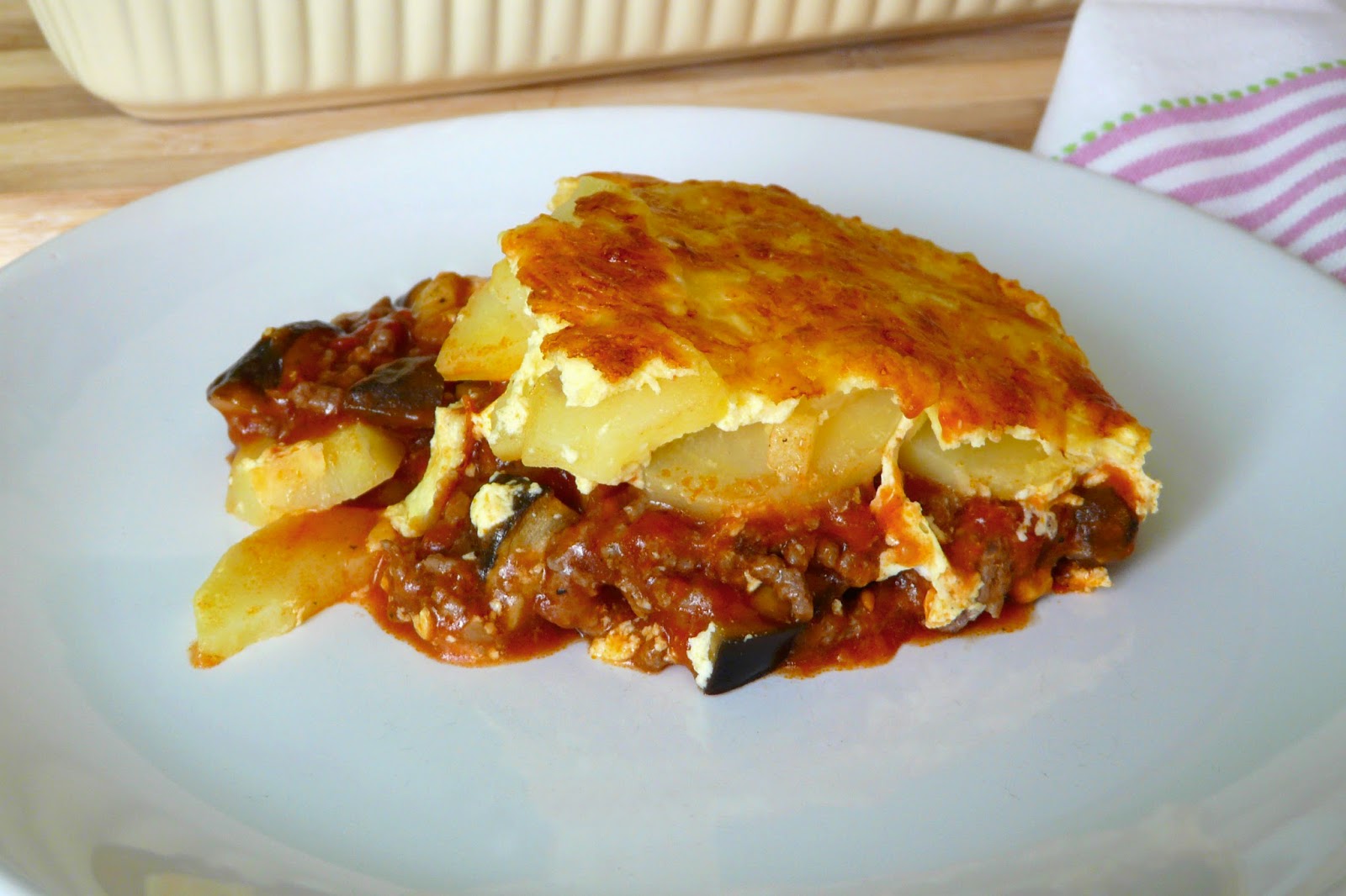 Zázvorový blog: Musaka s hovězím masem