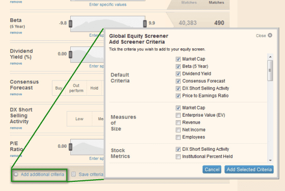 Membuat Stock Screener Dengan FT.com