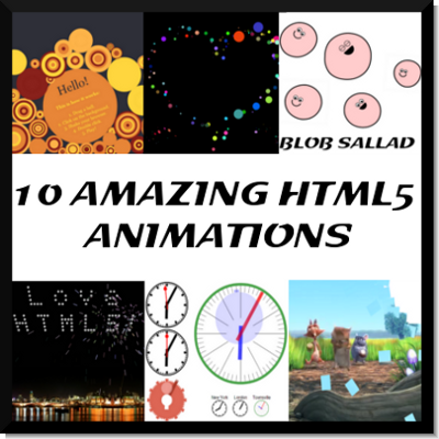 10 Amazing HTML5 Animations ~ Webb Depot