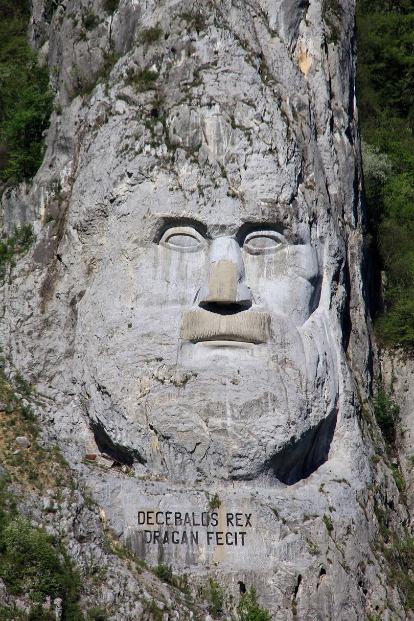 The Dacian king's sculpture | The Highest Rock-Sculpture of Europe