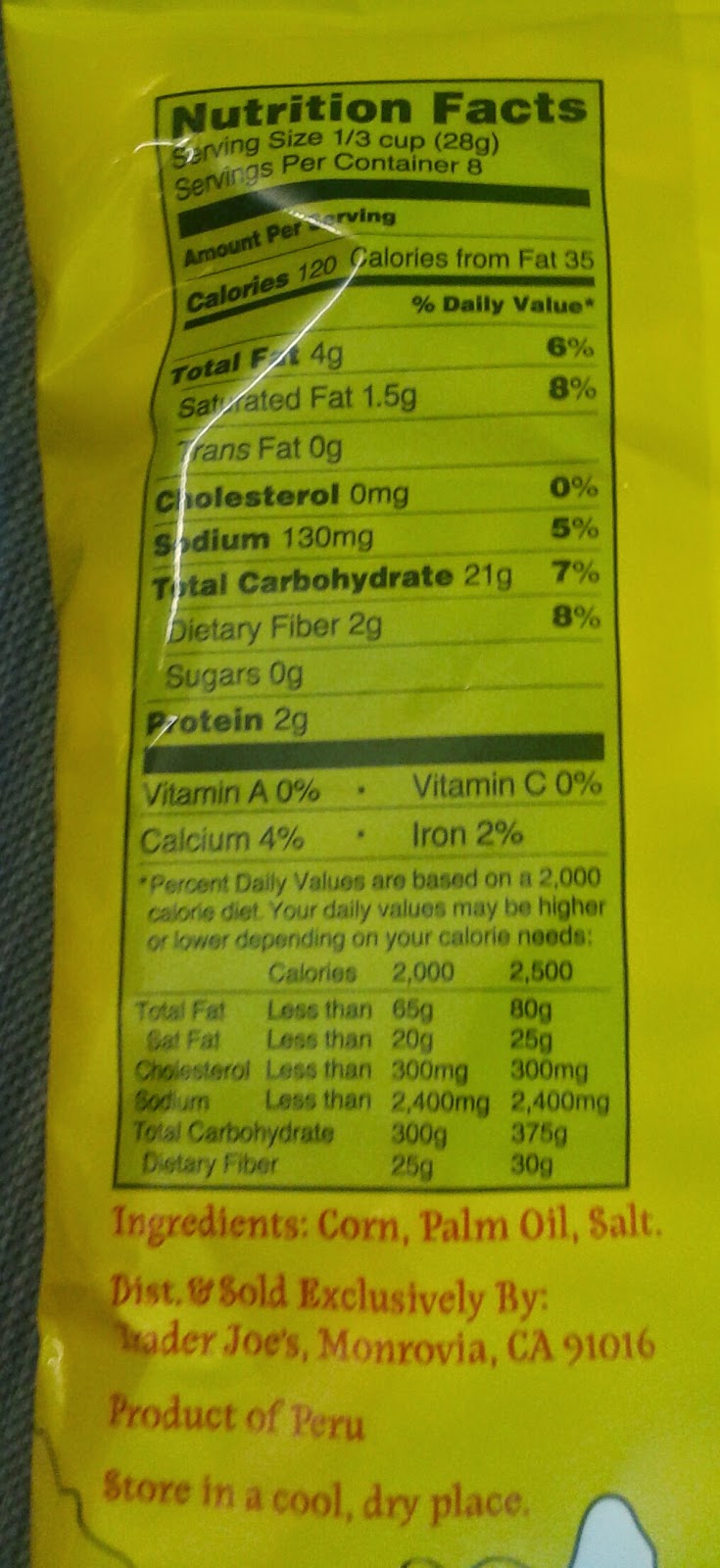 What's Good at Trader Joe's?: Trader Joe's Giant Peruvian Inca Corn