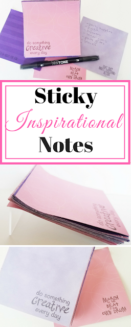 Erin Reed Makes: How to Make Inspirational Sticky Notes