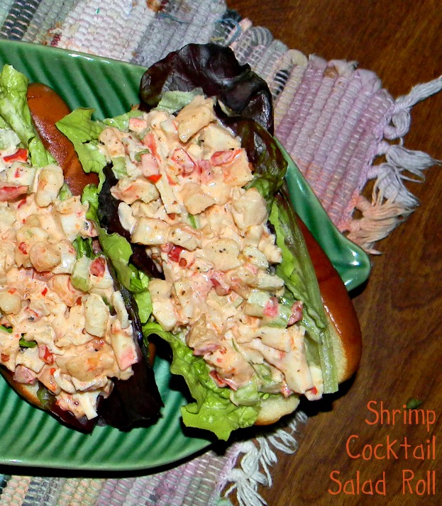Wish Upon A Dish: Shrimp Cocktail Salad Roll
