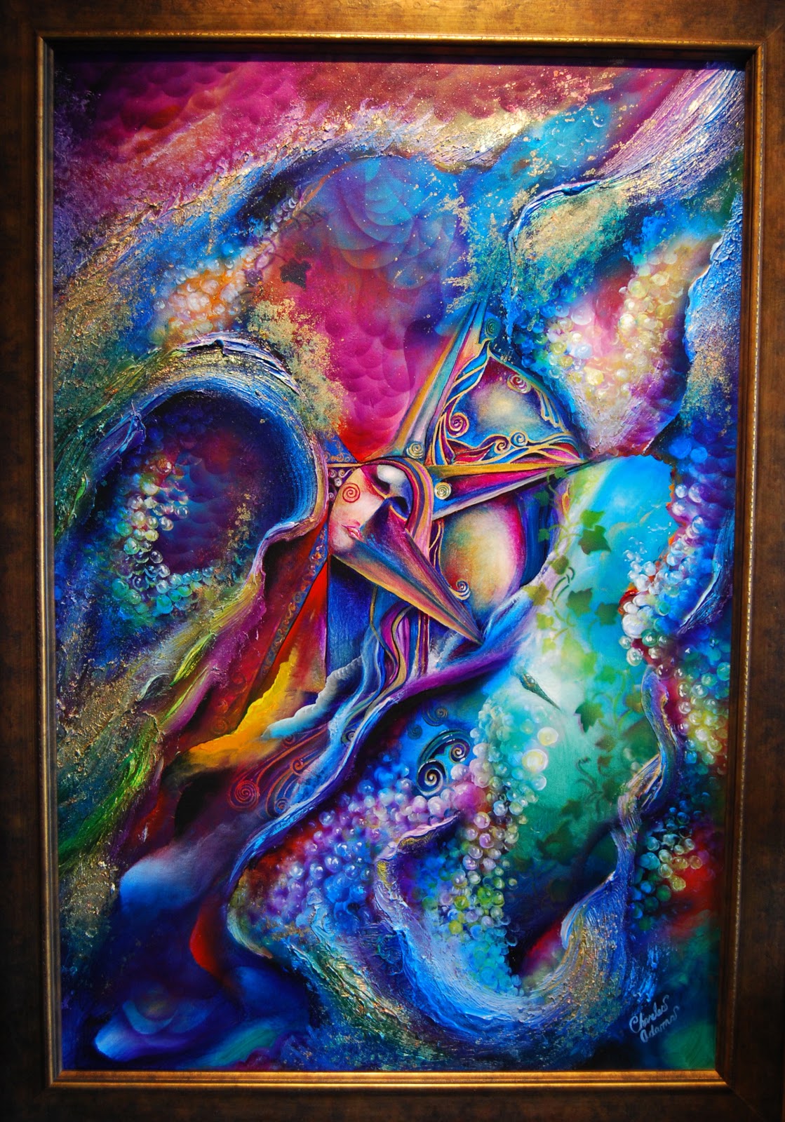 Charles Adams Abstract Art