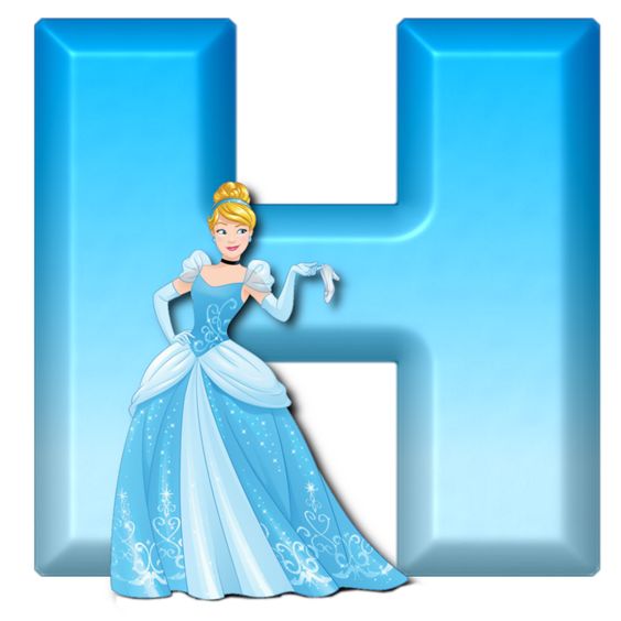 Cinderella Letters. Letras con Cenicienta. - Oh my Alfabetos!