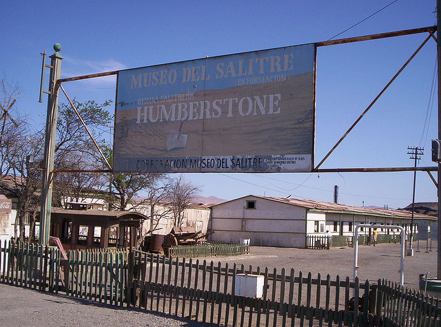 Patrimonio de la Humanidad: Oficinas salitreras de Humberstone y Santa Laura. Chile 2005
