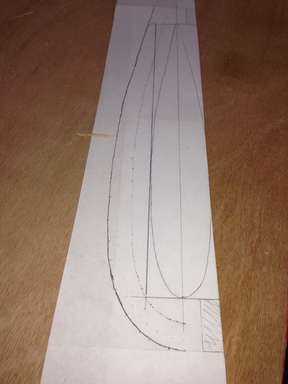 John's Navigator Build: Making the centerboard