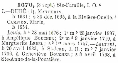 La généalogie de familles de Clair NB et du Madawaska: Madeleine Dubé ...