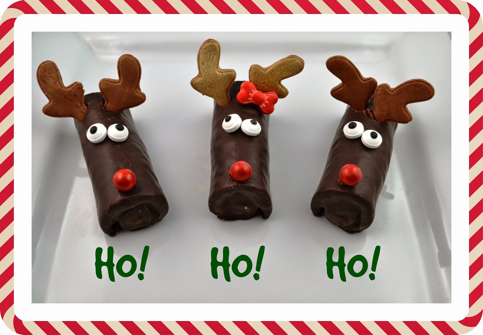 Sweetology: Hostess Ho Ho Reindeer - EASY! NO BAKE!