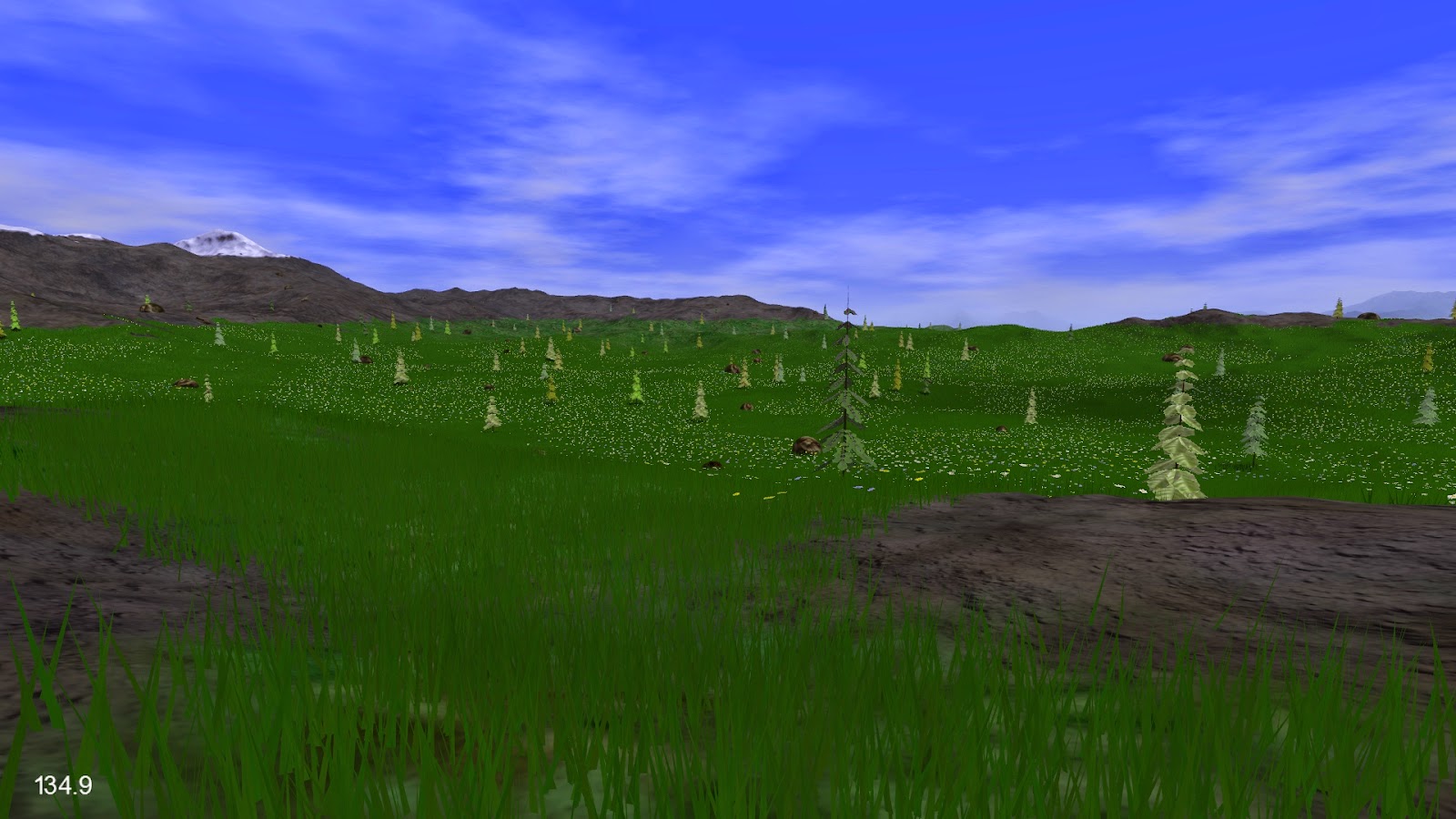 3DWorld: Infinite Fields of Grass