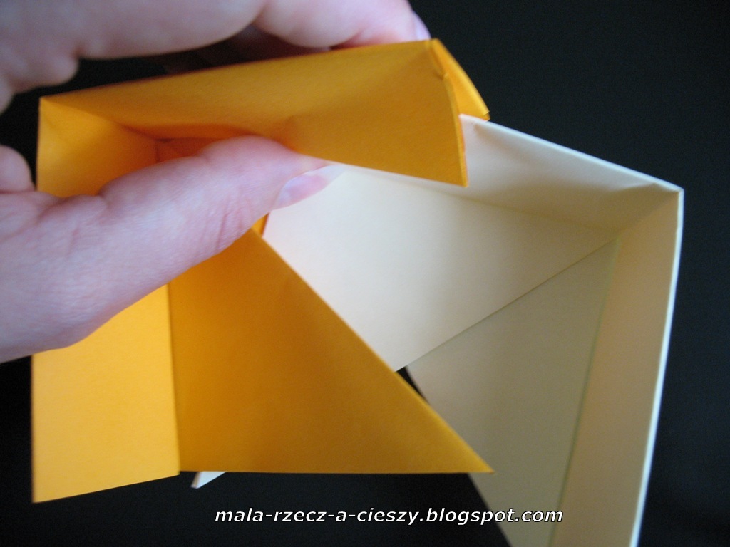 Jak zrobić papierowe pudełko origami krok po kroku + filmik (video ...