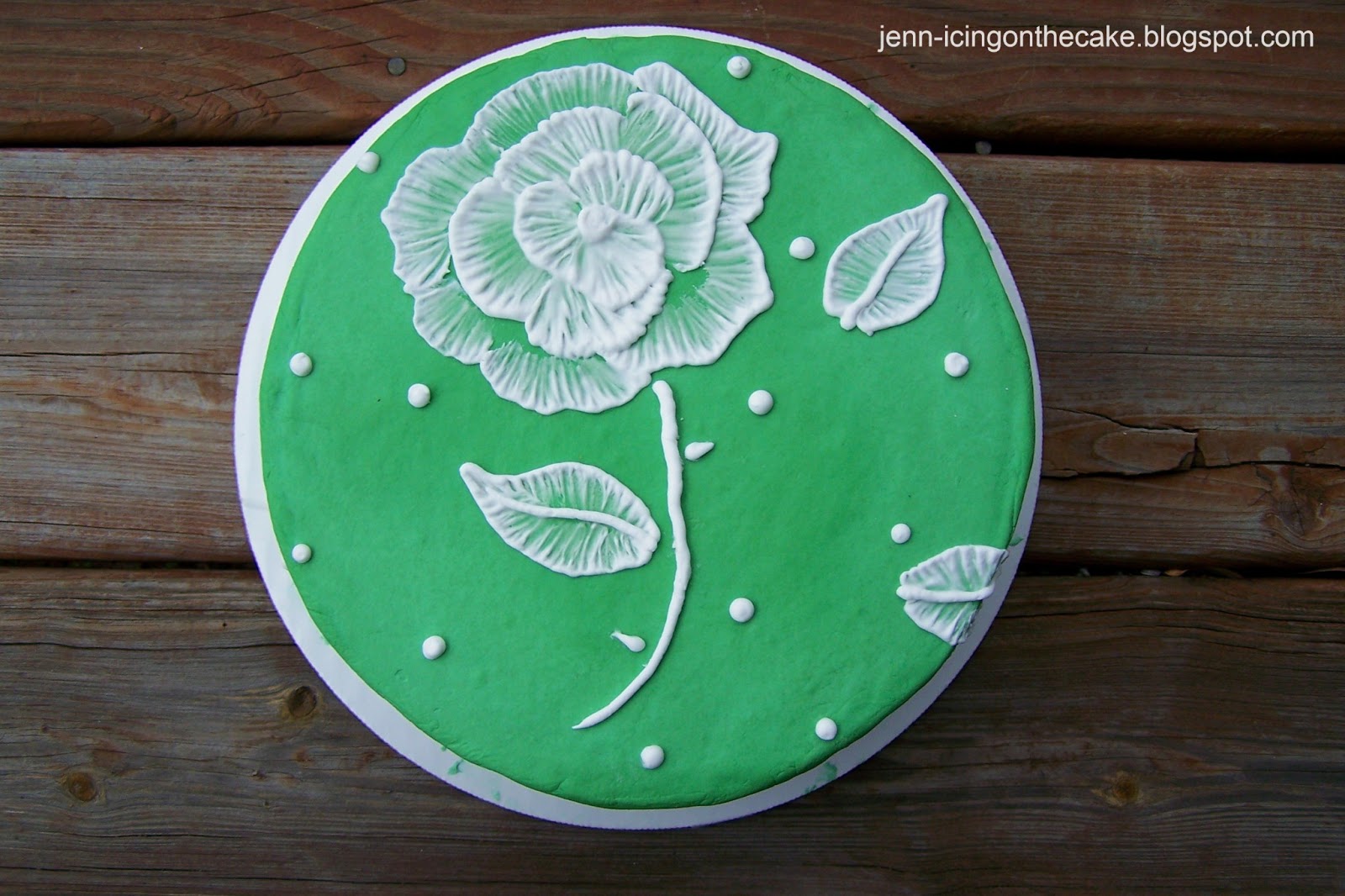 Once Upon a Tier: Brush Embroidery