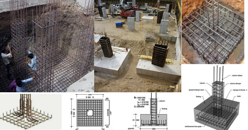 Reinforcement Detailing of Isolated Footing - FantasticEng
