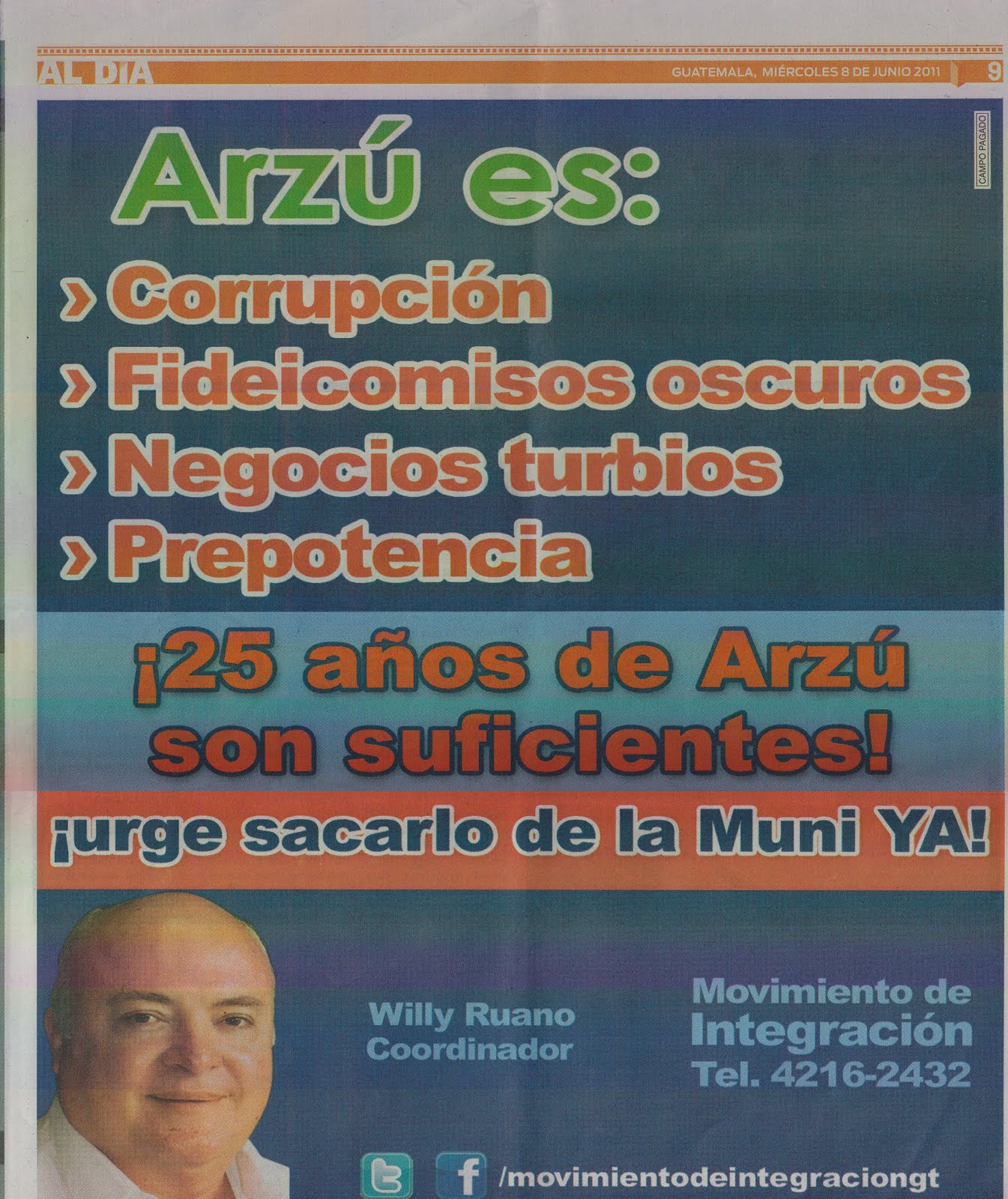 Vamos a Hacer Mas de lo Mismo: 06/08/11