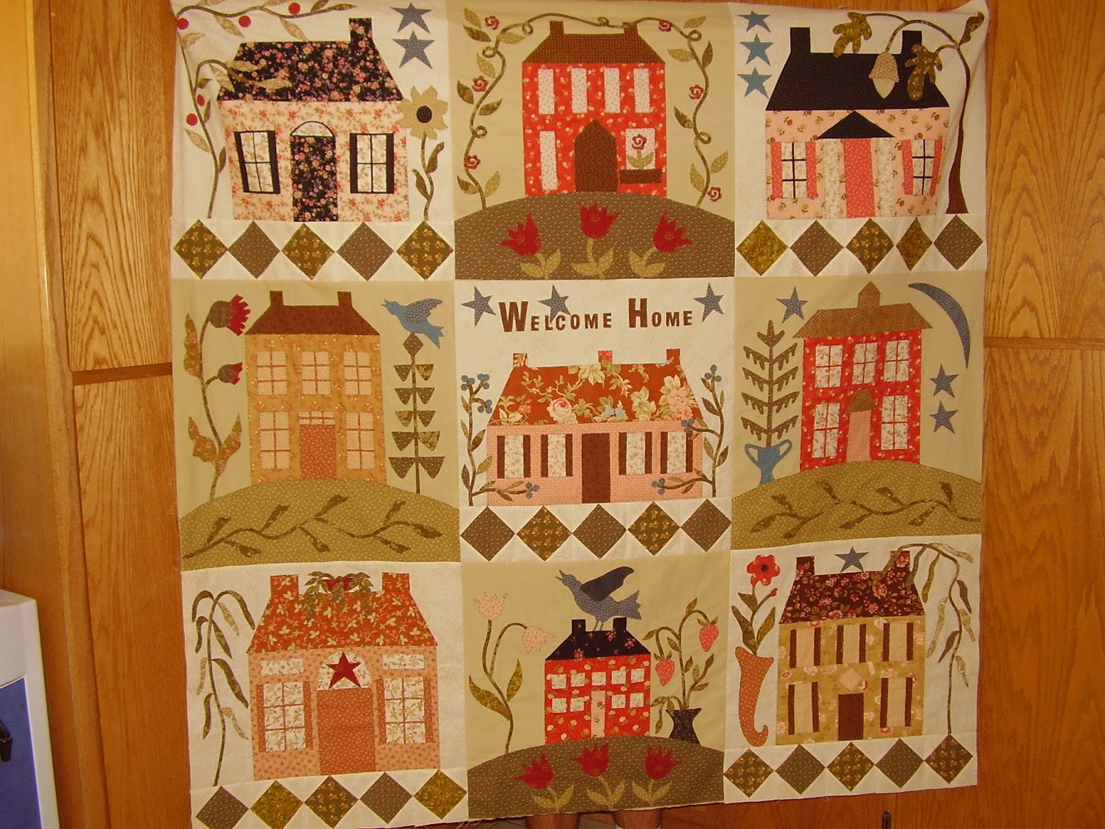 Sew Many Joyous Things - Linda's Journey: Home Sweet Home Quilt ...