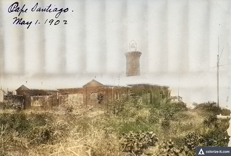 Photos of the Cape Santiago Lighthouse, Calatagan 1902 - Batangas ...