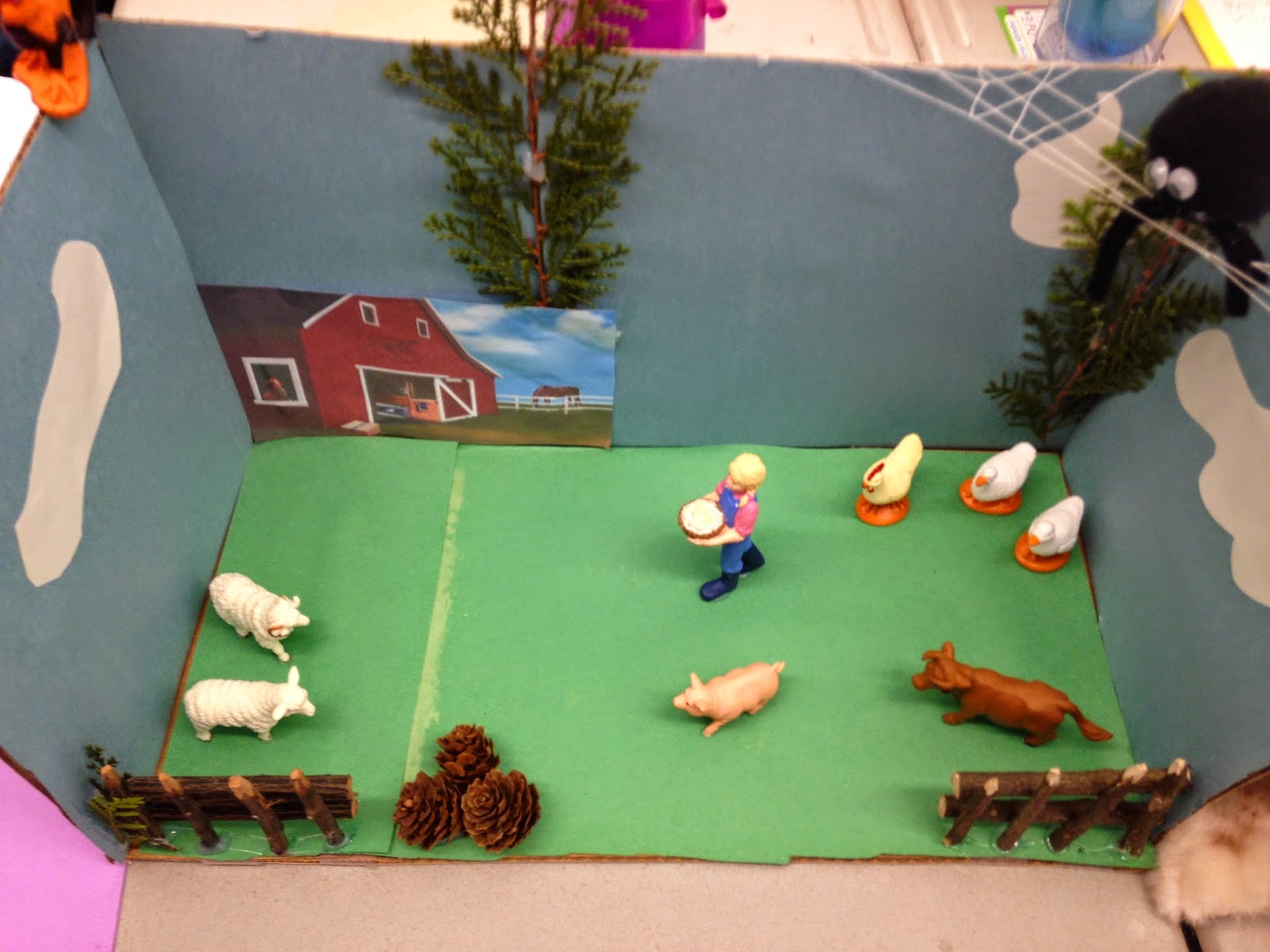 McAuliffe Elementary School: 3rd Grade Charlotte's Web Projects