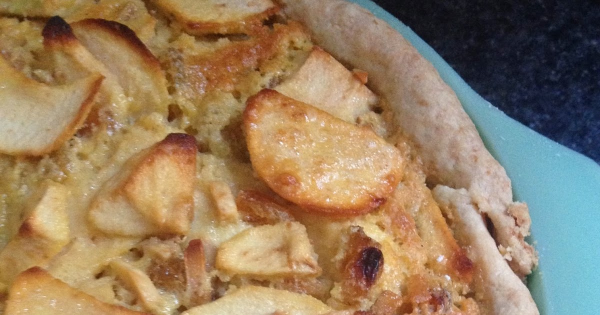 SOUNDING MY BARBARIC GULP!: Apple Custard Pie with Brandied Raisins ...