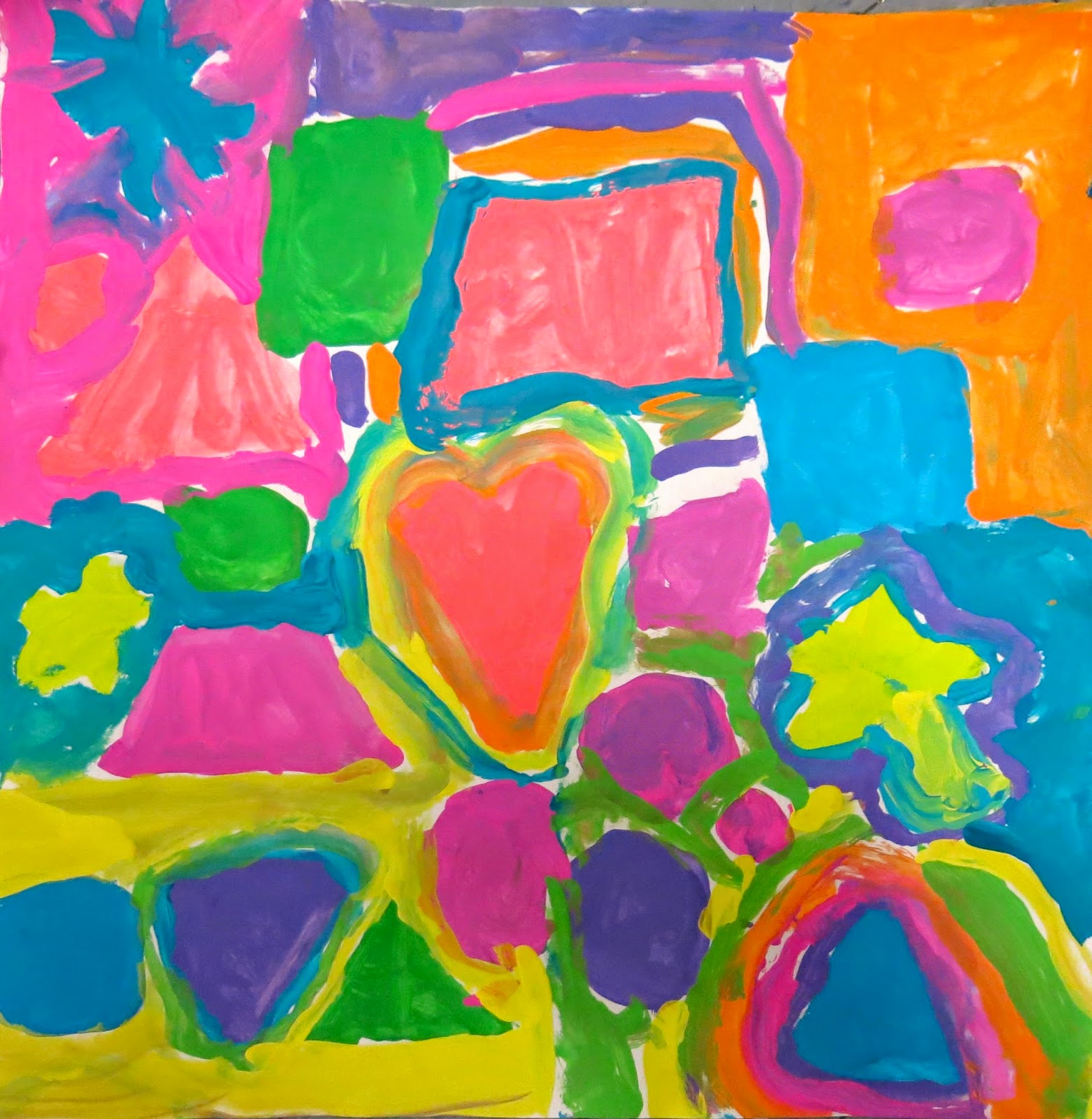 Cassie Stephens: In the Art Room: A Unit on Shape for Kindergarten, Part 1