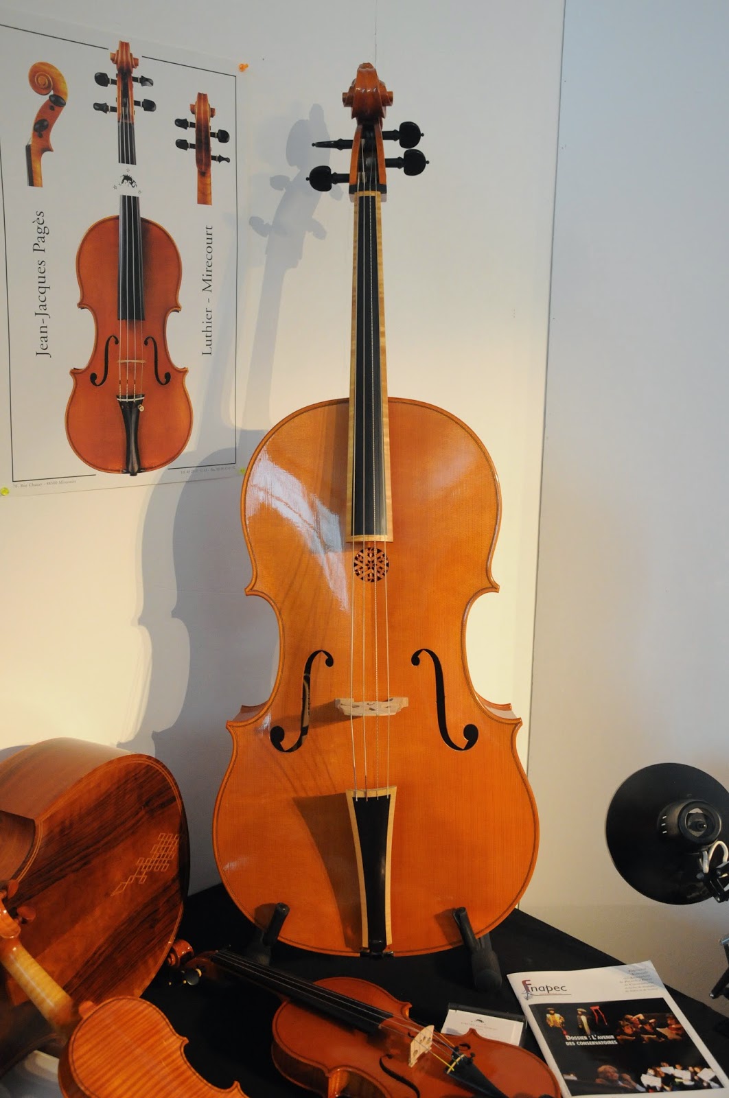 Le Violoncelle Chez Vous: Salon du violon La Bellevilloise 2014