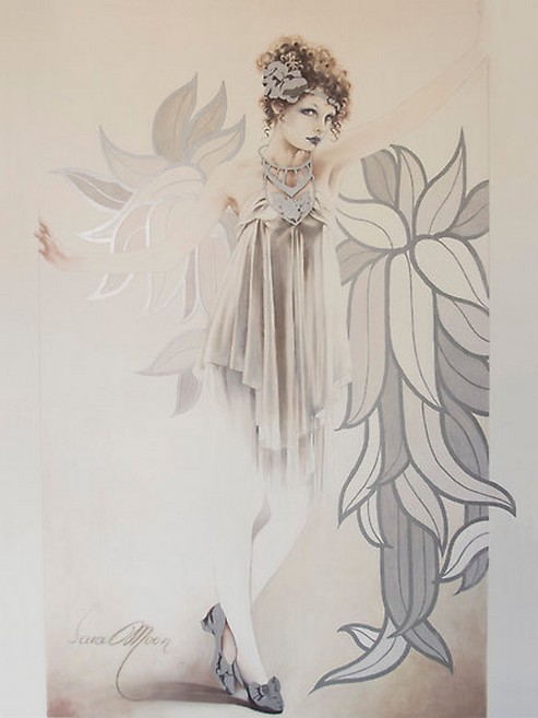 Sara Moon, 1939 | Fashion painter | Tutt'Art@ | Pittura * Scultura ...