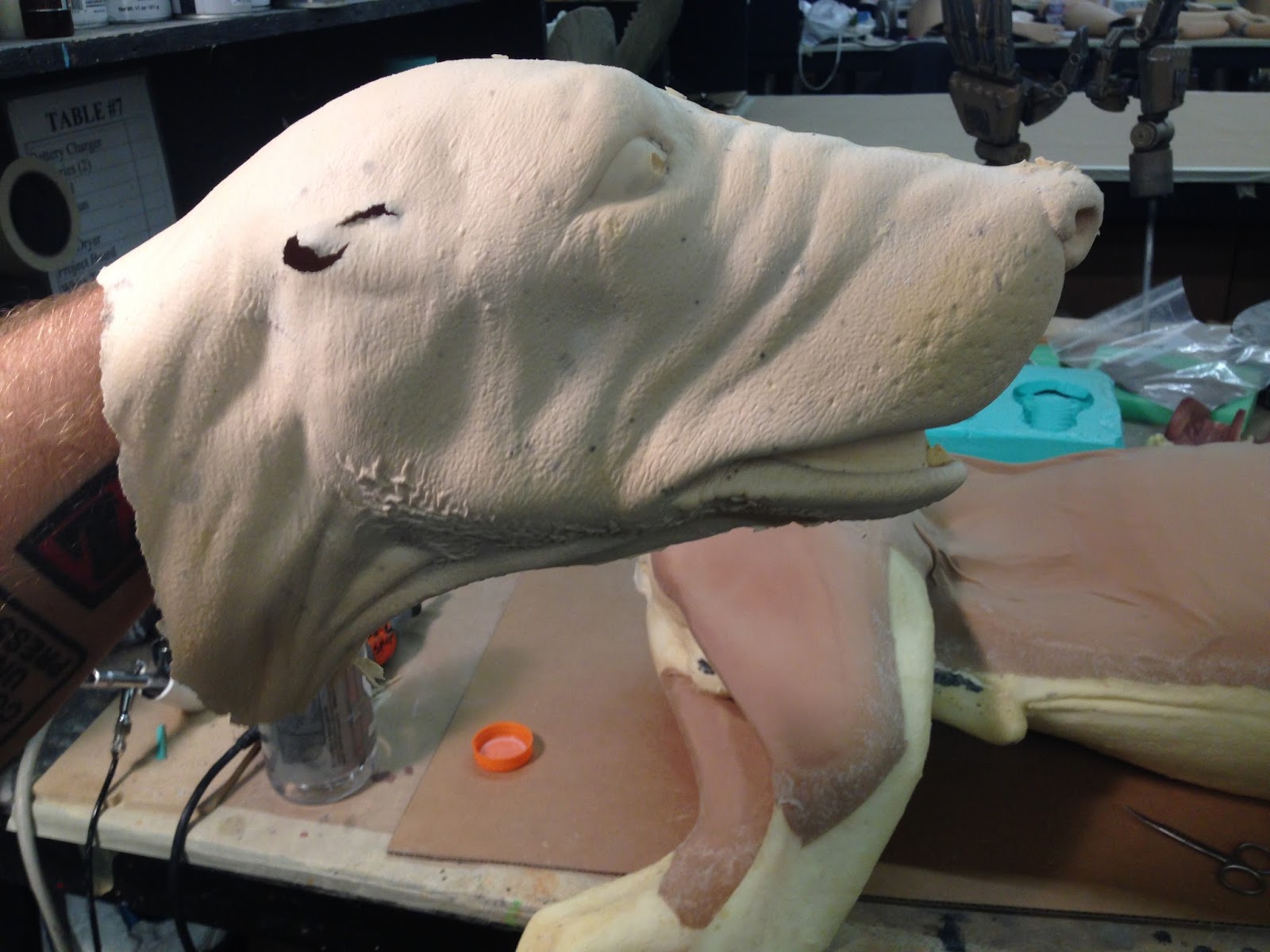 Will Blank's Blog: How to Build an Animatronic Talking Dog