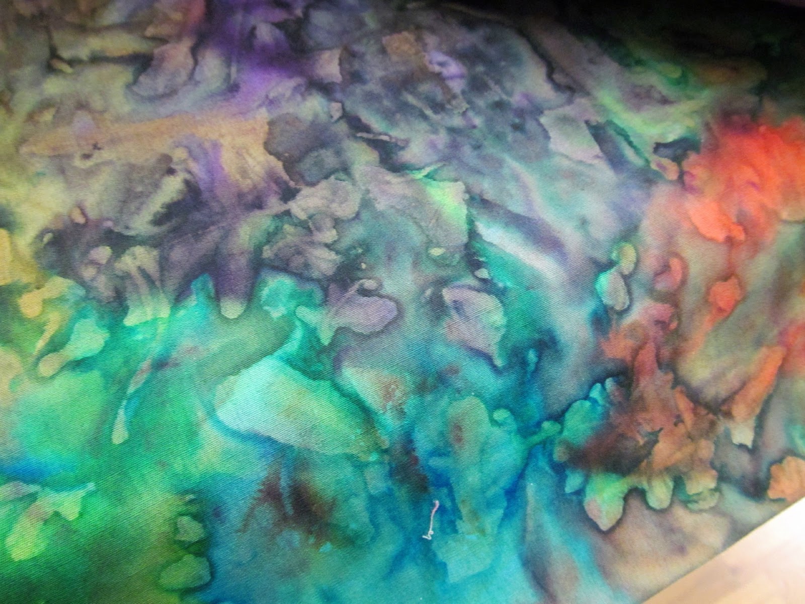 Exuberant Color : More mottled batiks............