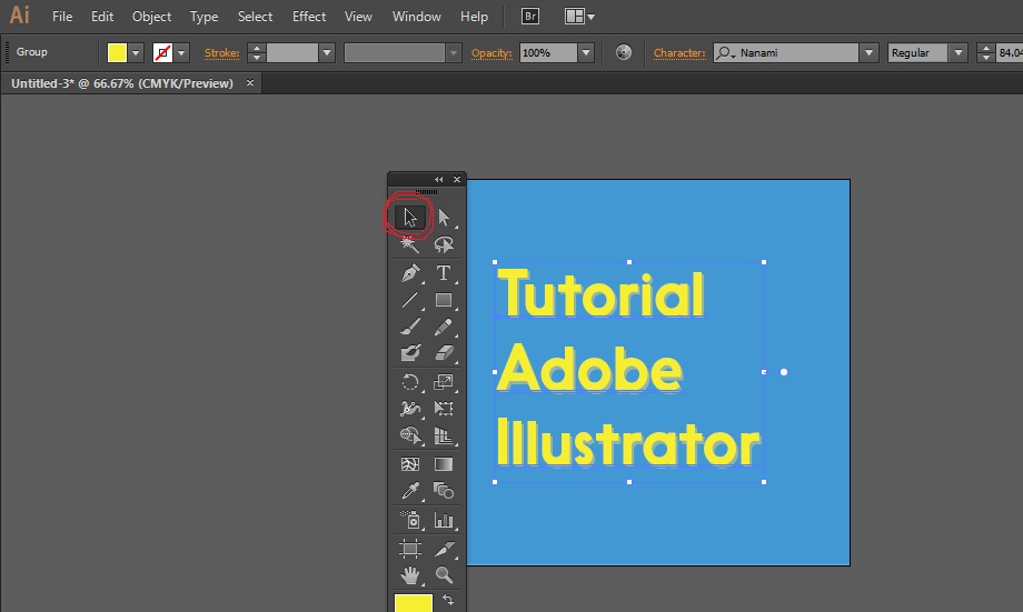 Tutorial Menggunakan Selection Tool Khusus Pemula ~ Tutorial Adobe ...
