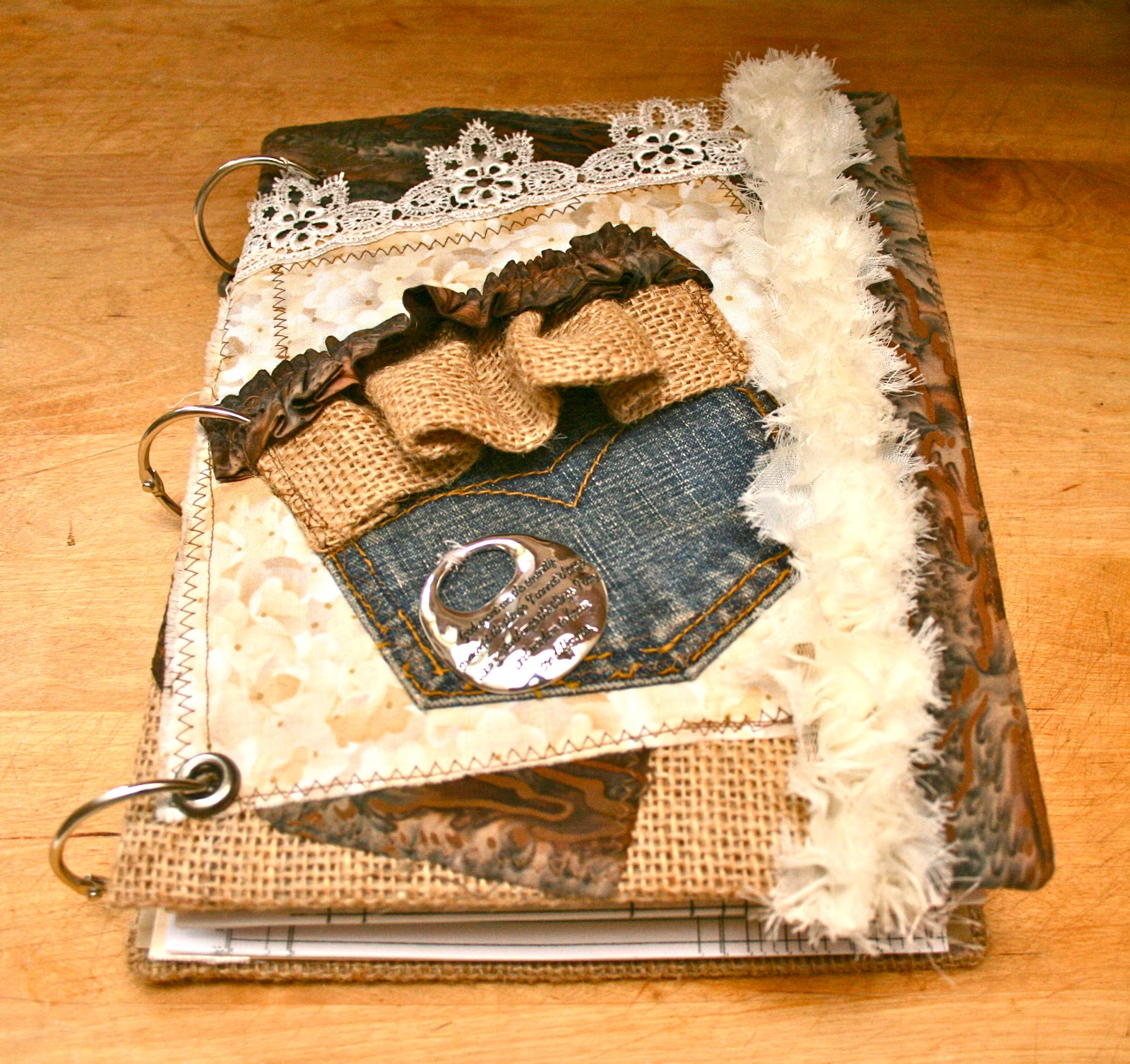 A Tiny Homestead: Altered Book = Handmade Journal - Part 2